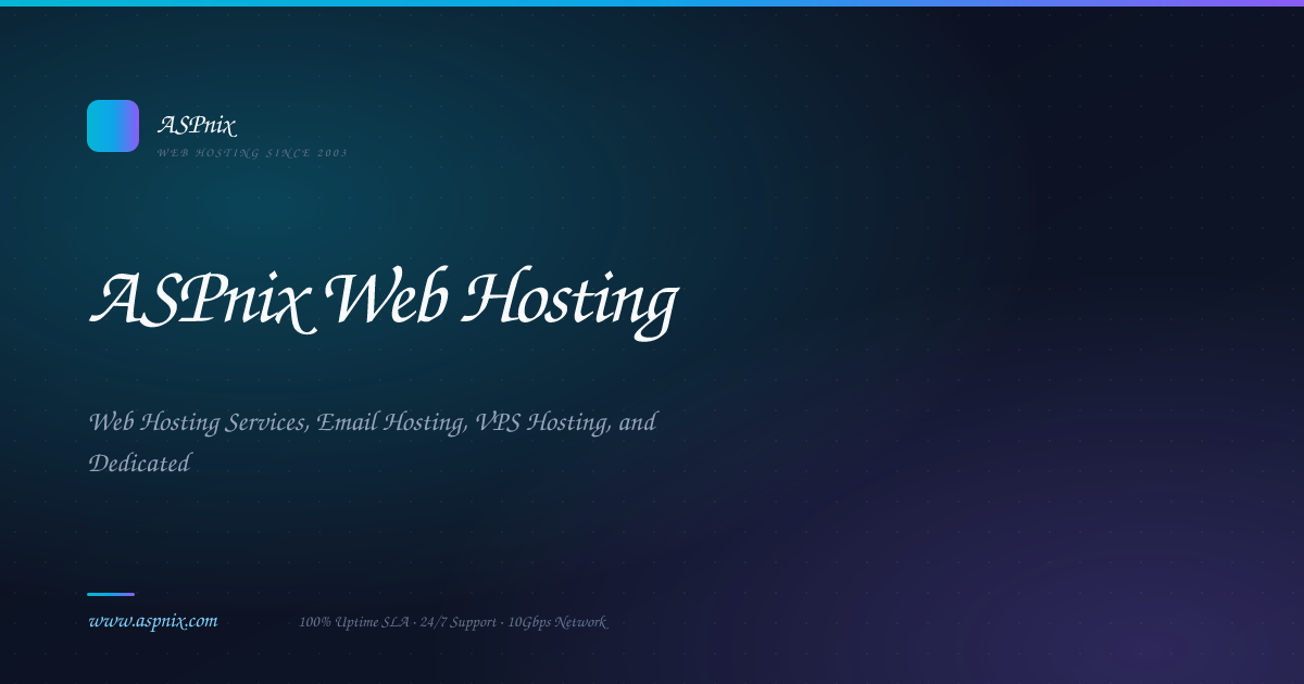 PowerShell-Driven IIS Config on Windows Server 2025 | ASPnix — ASPnix ...